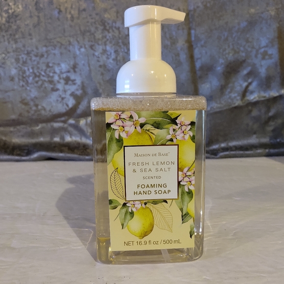 Maison De Base | Bath | Maison De Base Fresh Lemon And Sea Salt Foaming ...